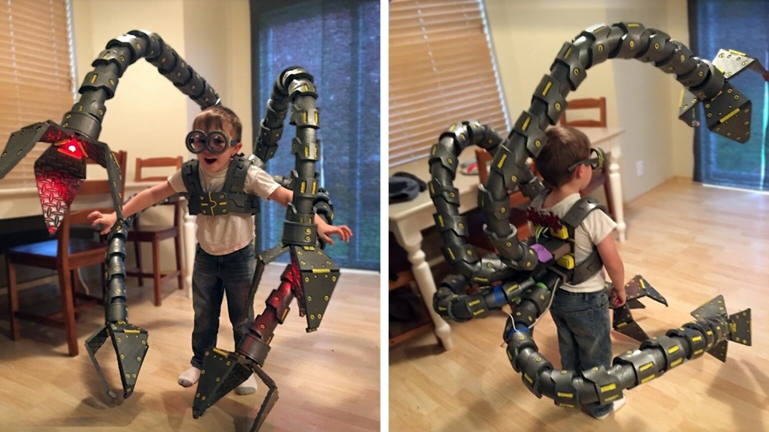 Blast From The Past: Dad DIY-ed This Amazing Doc Ock Costume Out Of ...