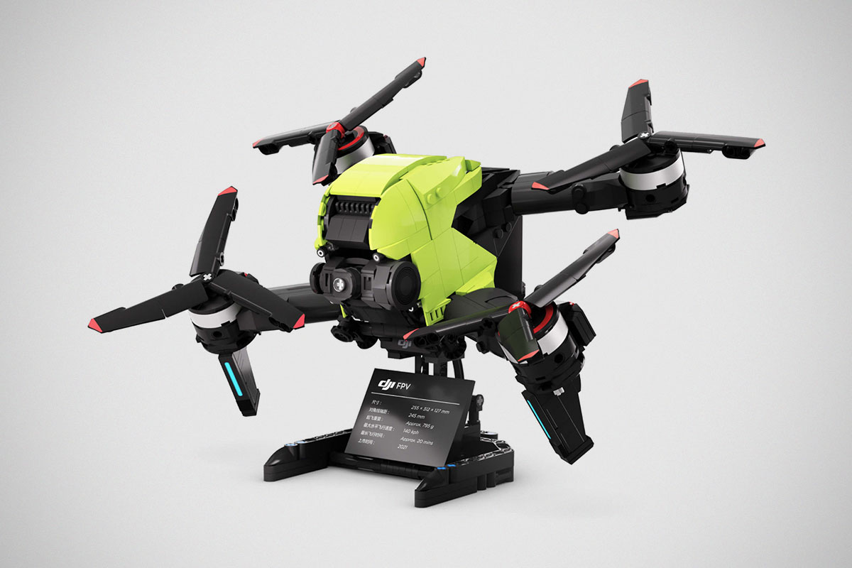 DJI China Launches A DJI FPV Drone… Building Set, Complete With A ...