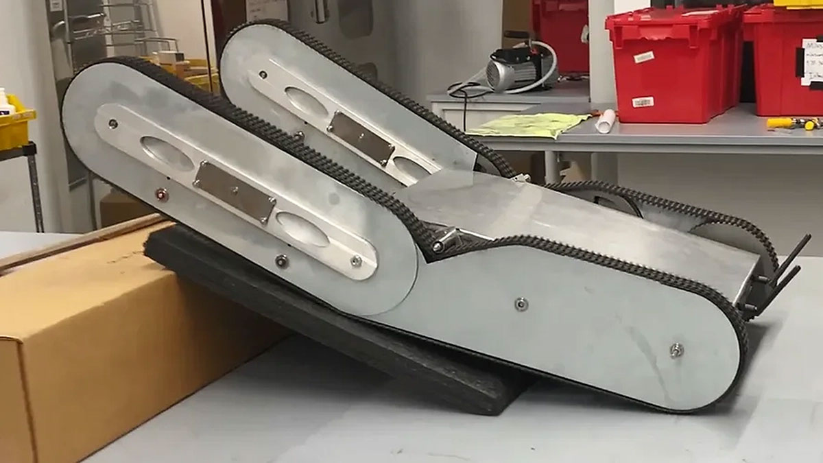 This TankBot Called FireBot Is Designed To Search For People In Burning Buildings