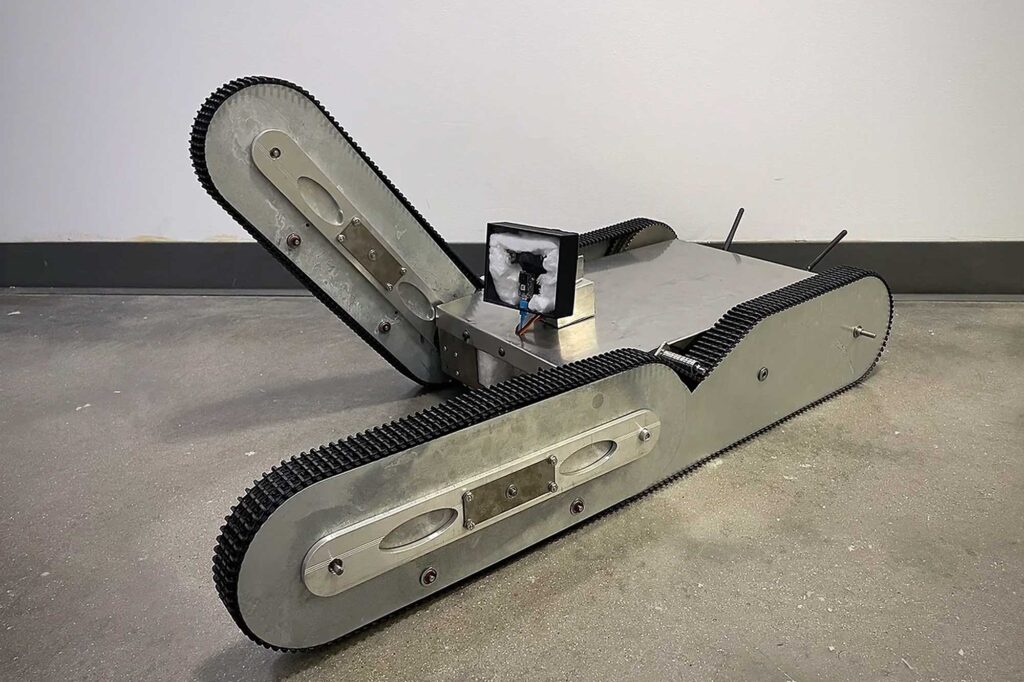 This TankBot Called FireBot Is Designed To Search For People In Burning ...