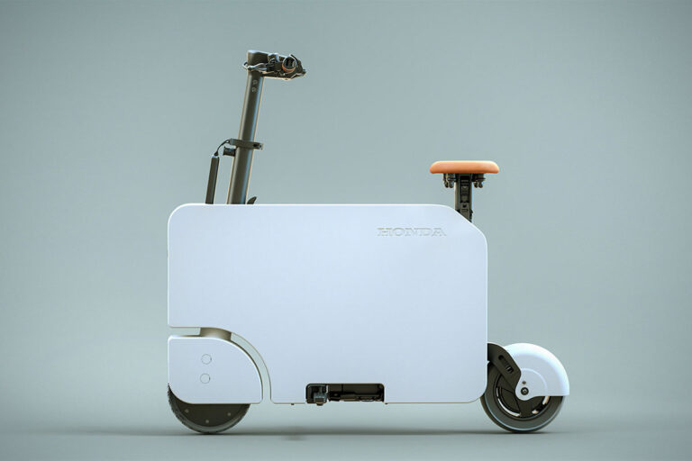 Honda Motocompacto Foldable Electric Scooter: The Motocompo Lives On As ...