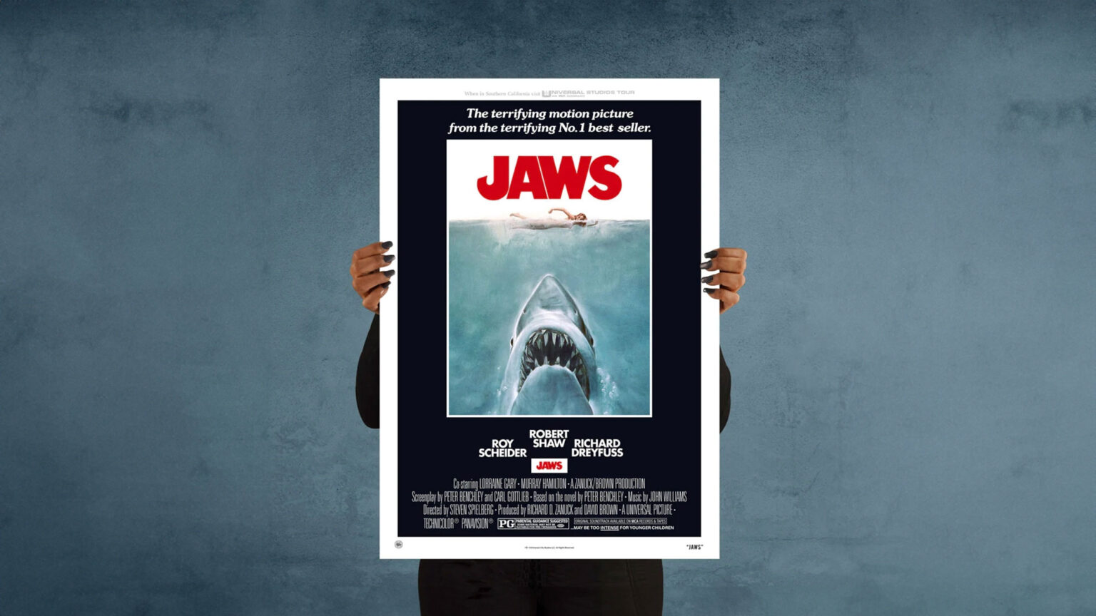 Jaws (Editions) Movie Poster By Roger Kastel: Not Lenticular But Still ...