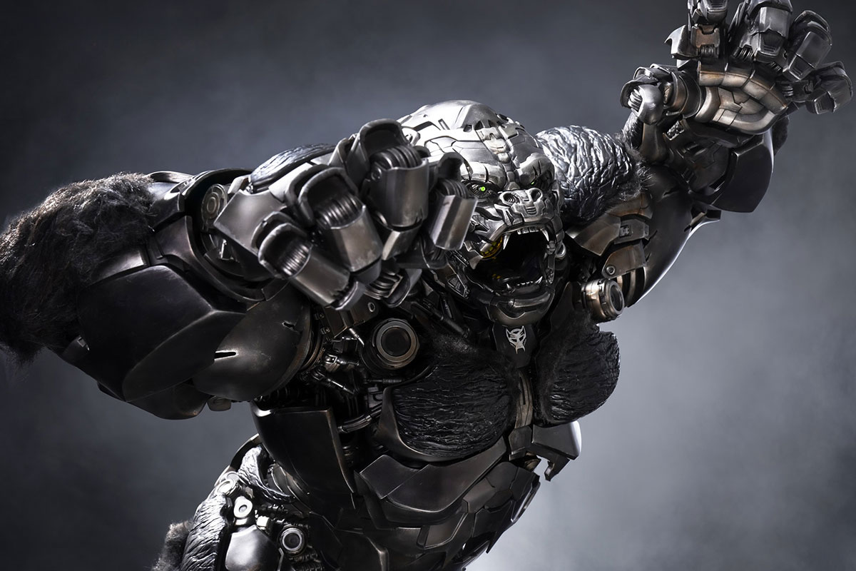 Queen Studios Transformers: Rise Of The Beasts Optimus Primal Statue ...