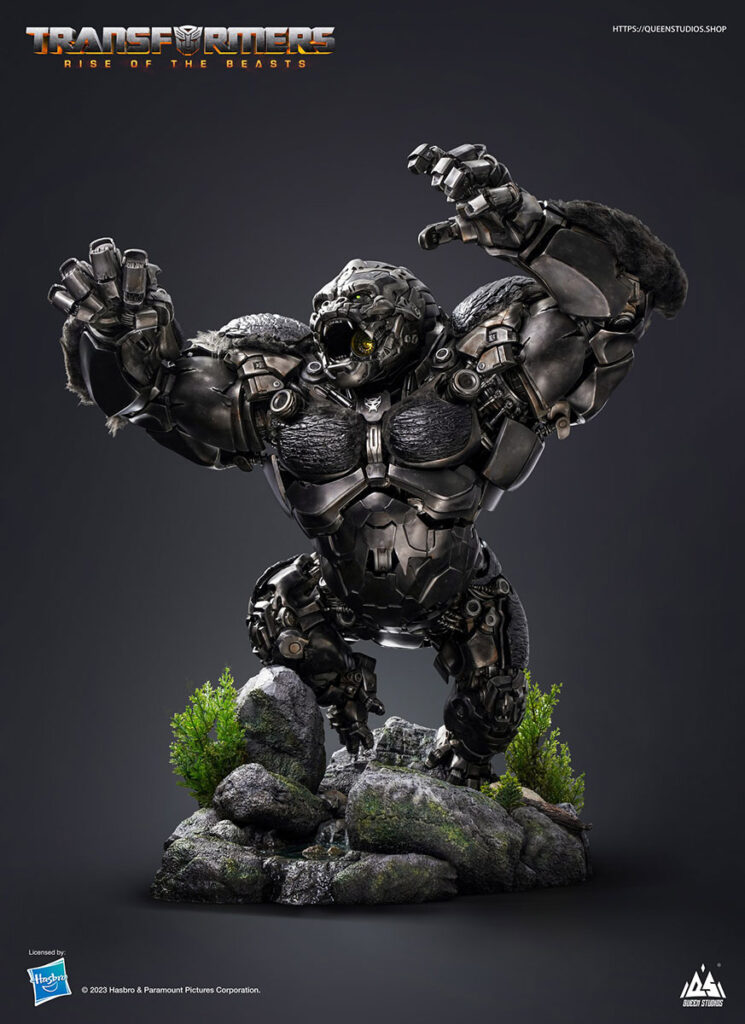 Queen Studios Transformers: Rise Of The Beasts Optimus Primal Statue ...