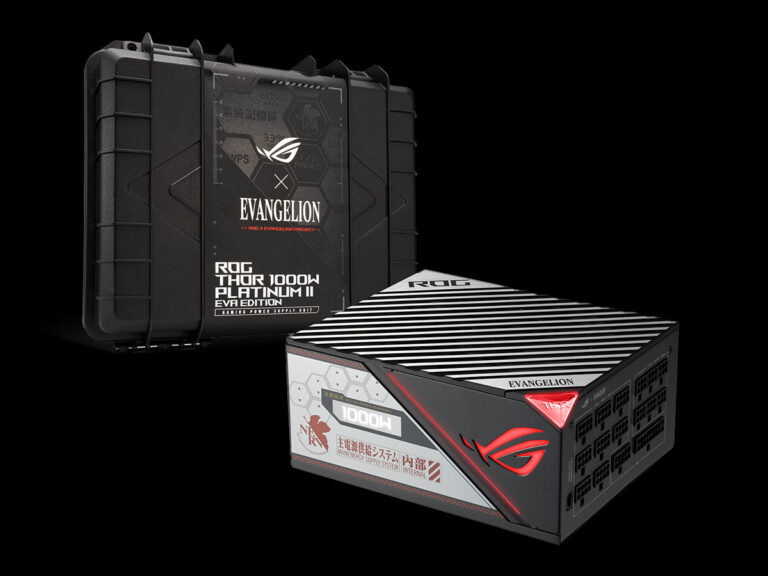ASUS x Evangelion EVA-02 PC Gaming Components And Peripherals
