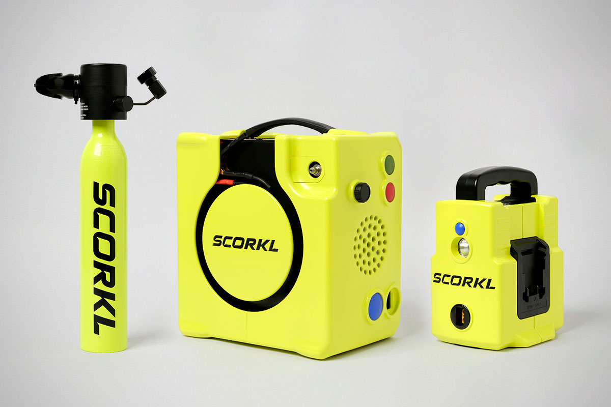 SCORKL 2.0 Electric: Breathing Underwater More Times With Less Effort
