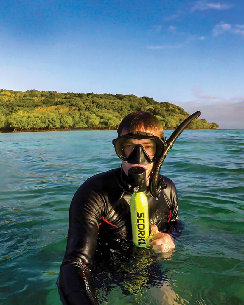 SCORKL 2.0 Electric: Breathing Underwater More Times With Less Effort