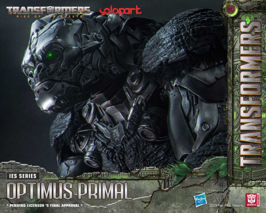 Yolopark Transformers: Rise Of The Beasts IES Series 62 CM Optimus Primal Figure