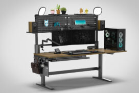 Corsair Platform:6 Modular Computer Desk Is Futureproof Table For Any ...