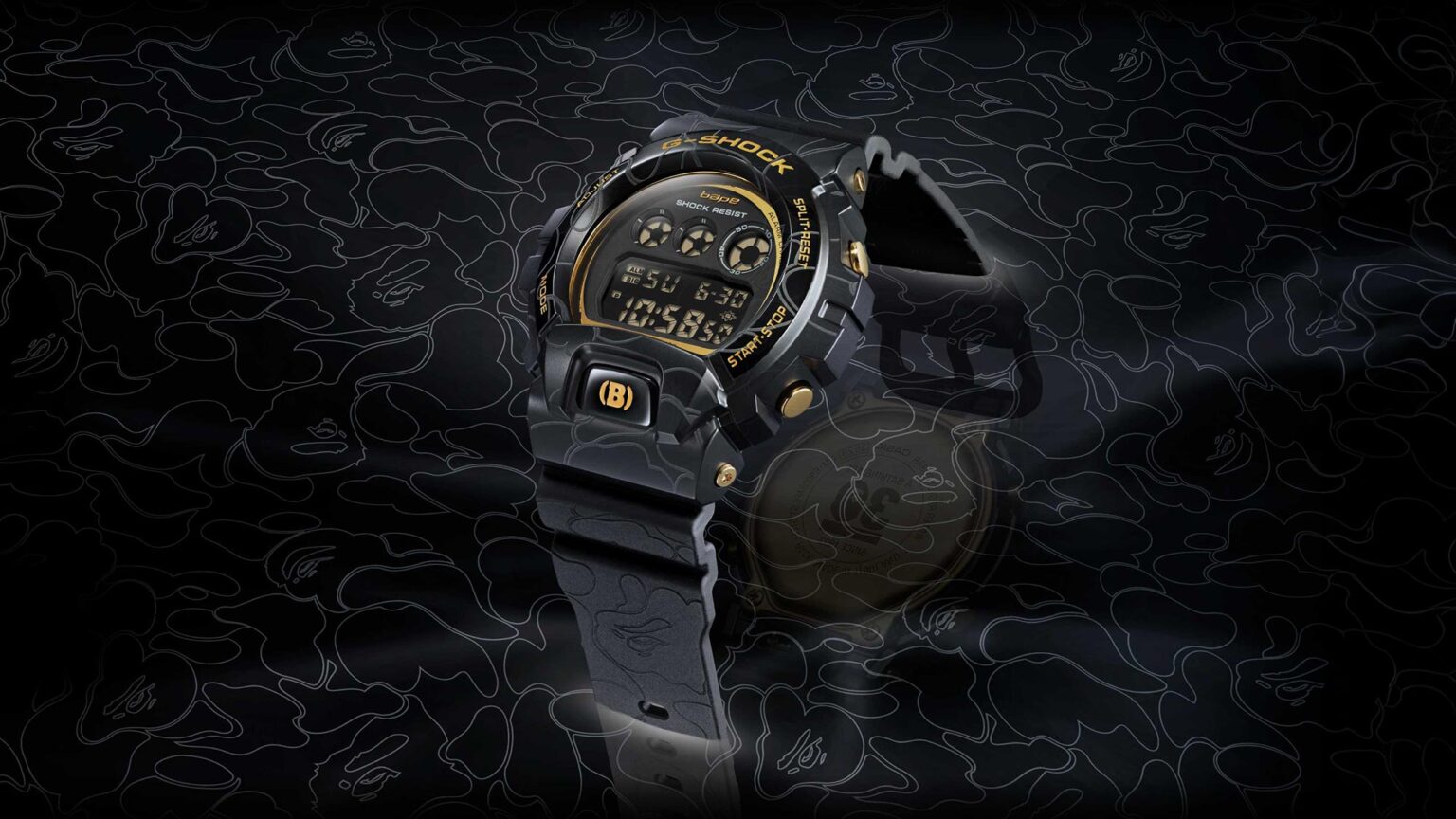 Casio Celebrates 30 Years Of BAPE With G-Shock BAPE 30th Anniversary ...