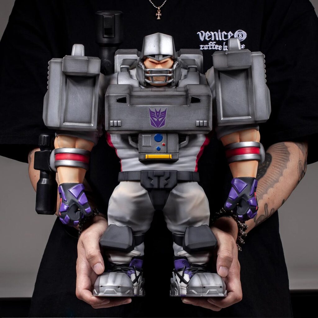 Transformers Megatron And Bumblebee Join The Hasbro x ZCWO Designer ...