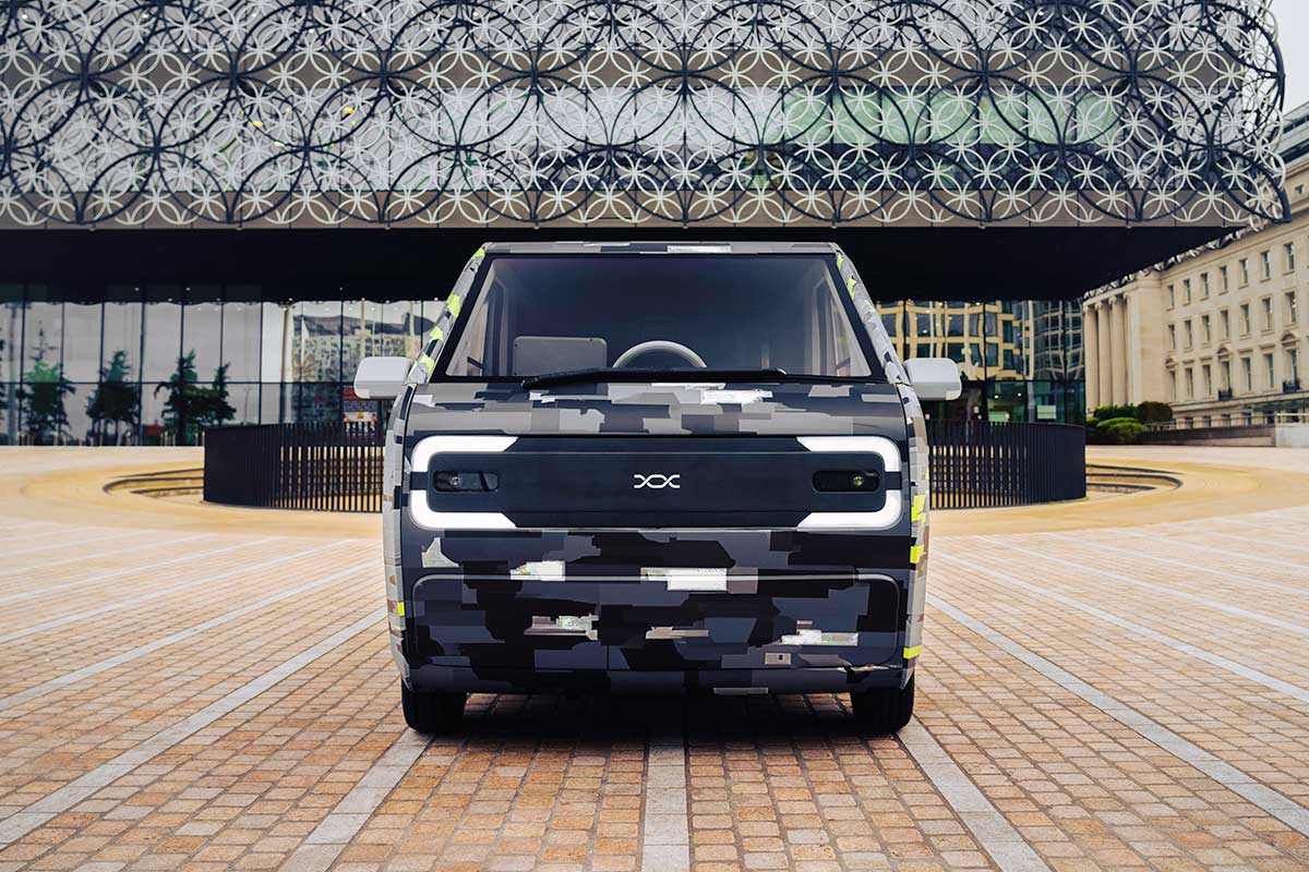 Helixx Unveils Helixx Commercial Delivery Van, A Demonstration Vehicle