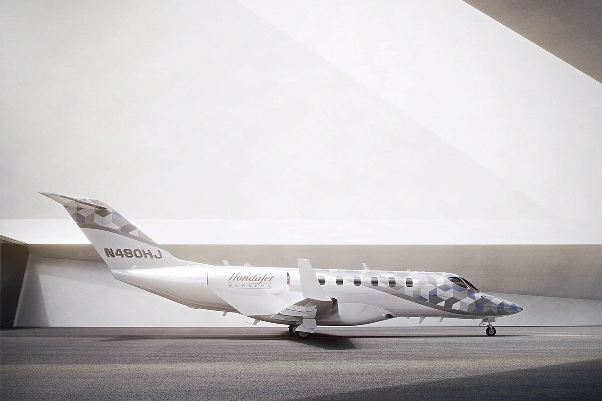 HondaJet Echelon Light Business Jet Is A Single-Pilot Aircraft Capable ...