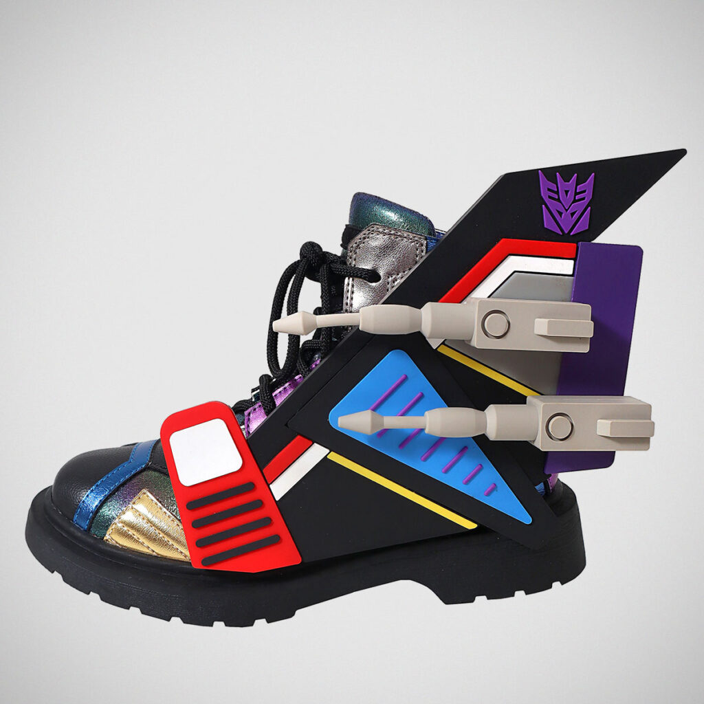 Behold! The Irregular Choice X Transformers Heels And Bags!