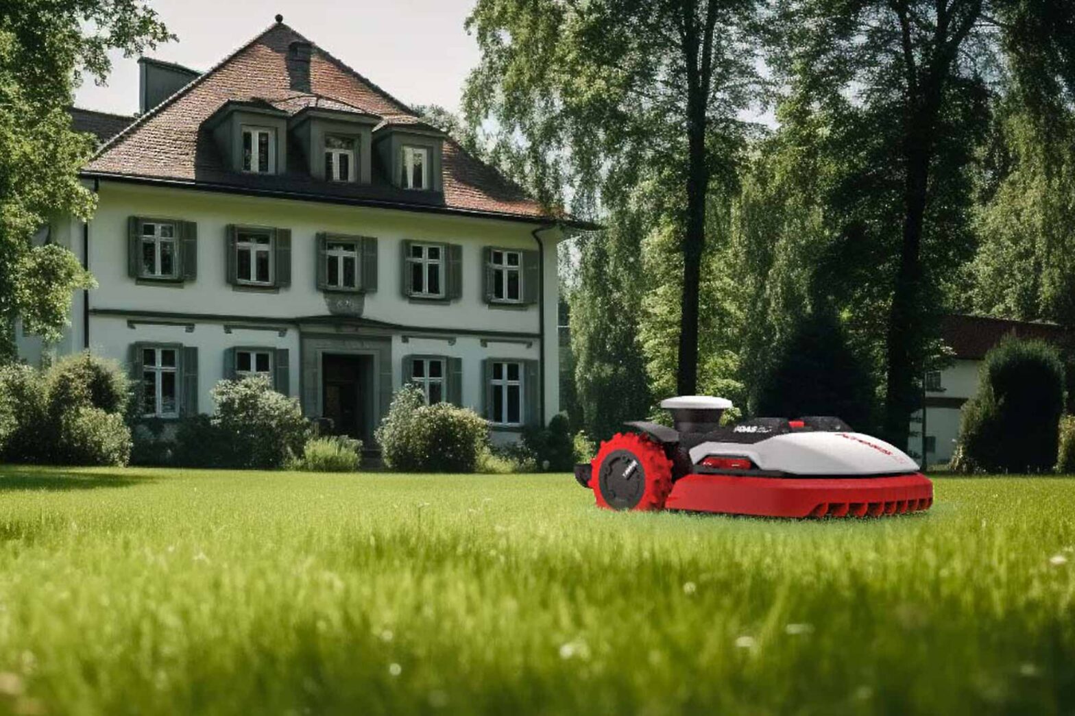 Kress Robotic Mower With RTKn And Mowing Action Plan Tech Promise ...