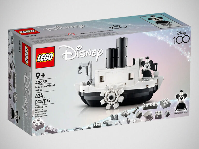 LEGO Celebrates 100 Years Of Disney With LEGO Mini Steamboat Willie ...