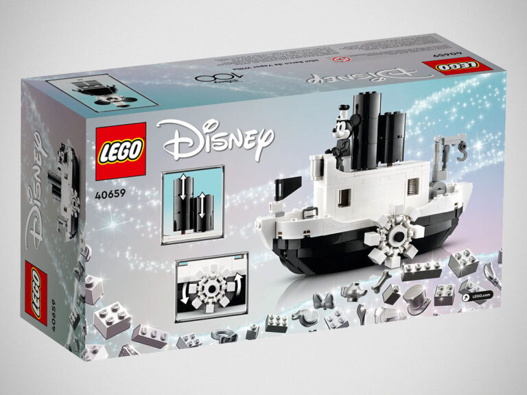 LEGO Celebrates 100 Years Of Disney With LEGO Mini Steamboat Willie ...