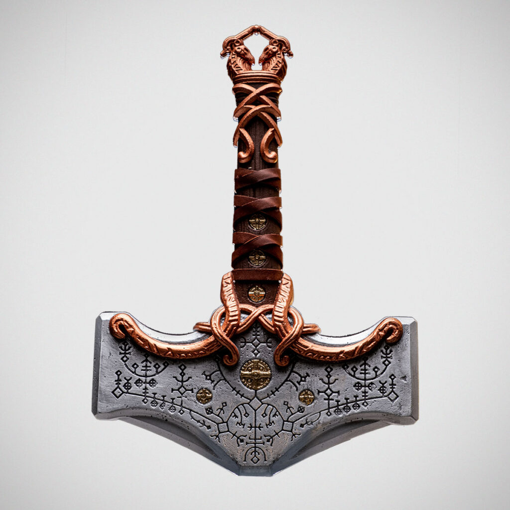 Someone Is Making A Highly Accurate Replica Of Thor’s Mjölnir From God ...