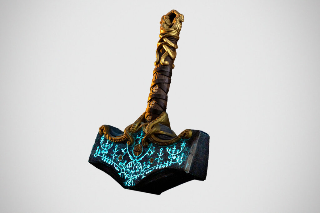 Someone Is Making A Highly Accurate Replica Of Thor’s Mjölnir From God ...