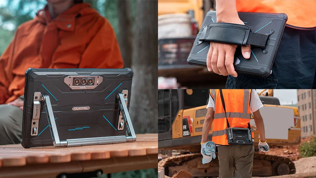 This Rugged Tablet Packs A Massive 32,000 mAh Battery And Has THREE ...