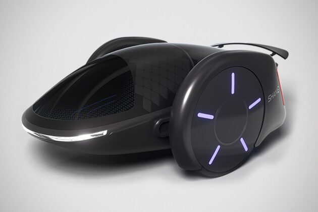 SHANE Is A Parallel Two-wheeled Electric Car By The Person Who Invented ...