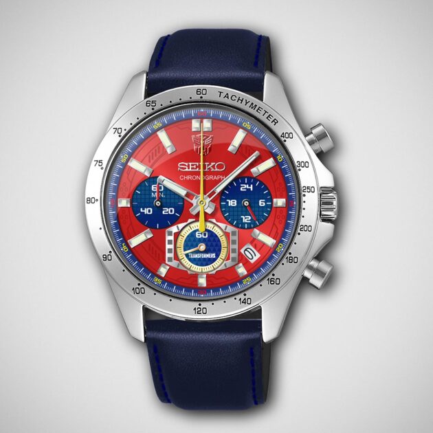 Transformers x Seiko Chronograph Watch: It’s All About Optimus Prime!