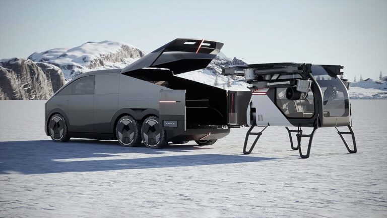 Xiaopeng HT Aero Land Air Carrier Concept Is An Adventure Vehicle That ...