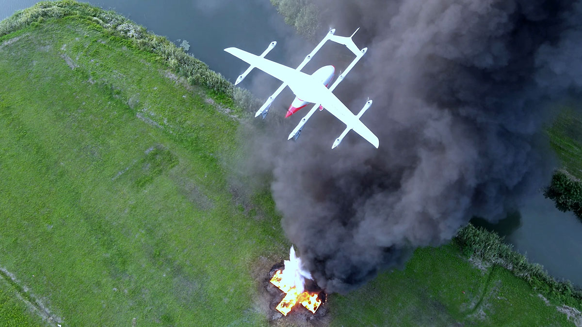 AutoFlight Unveiled Autonomous Firefighting eVTOL With A Takeoff Weight ...
