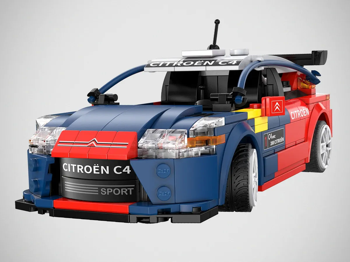 CaDA Officially Licensed 2008 Citroën C4 WRC C51078W Building Set