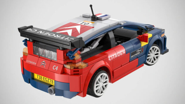 CaDA Officially Licensed 2008 Citroën C4 WRC C51078W Building Set