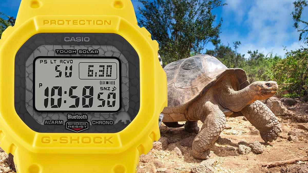 Casio G-Shock x Charles Darwin Foundation GW-B5600CD Watch: A Treat For Nature Lovers!