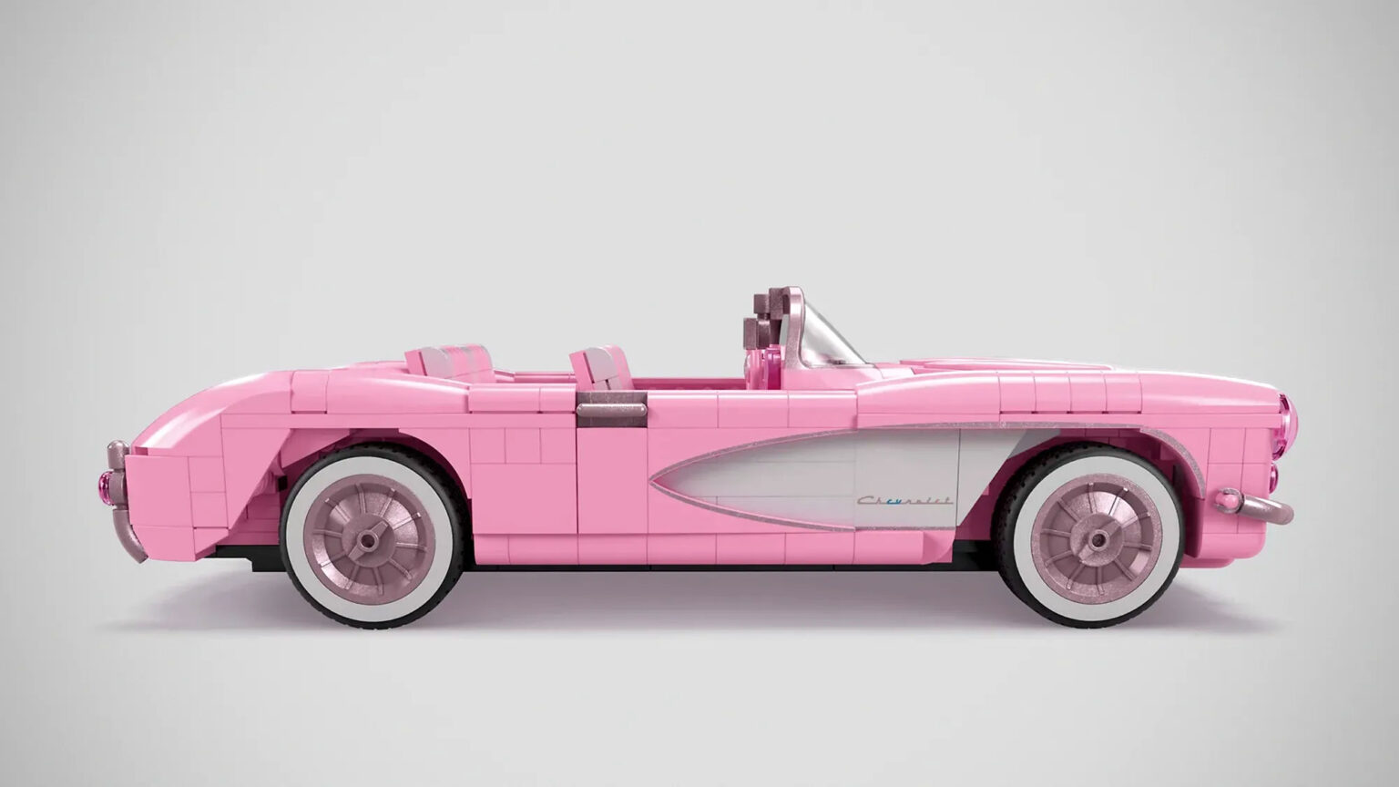 MEGA Barbie The Movie ’56 Corvette Stingray Collector Building Set ...