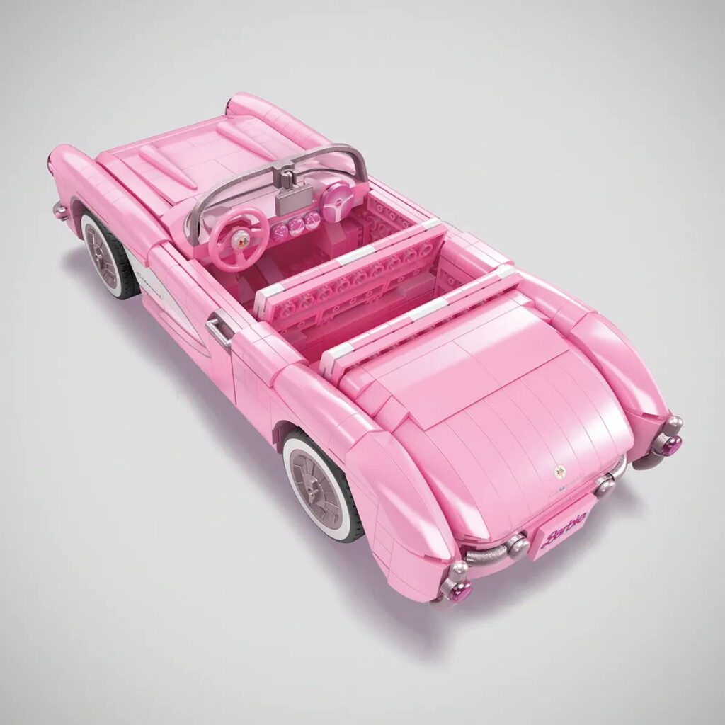 MEGA Barbie The Movie ’56 Corvette Stingray Collector Building Set ...