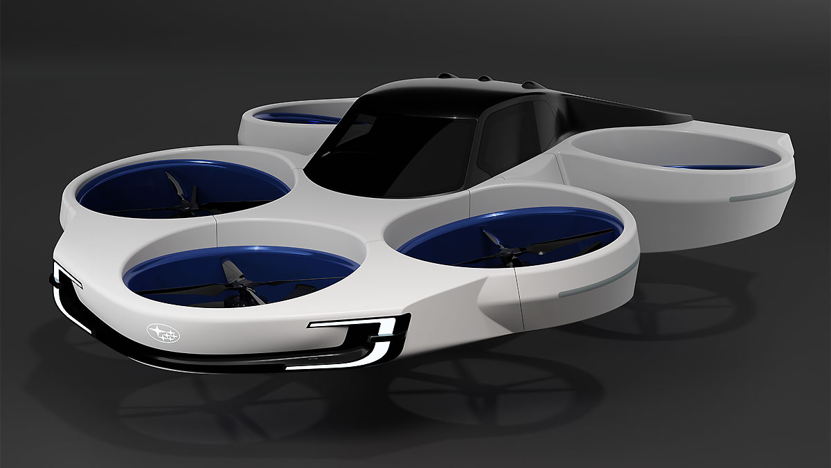 Subaru Air Mobility Concept Is Subaru Plans For The Highway In The Skies