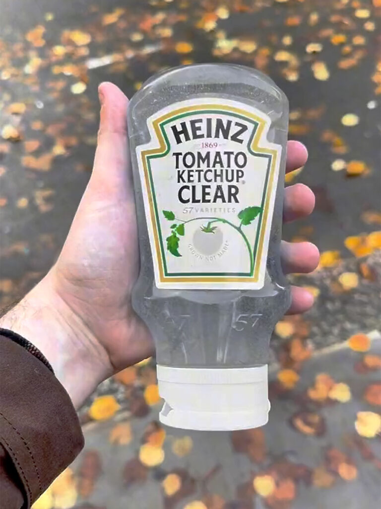 Heinz Tomato Ketchup Clear Is Not Real But I Think We May Know What It ...