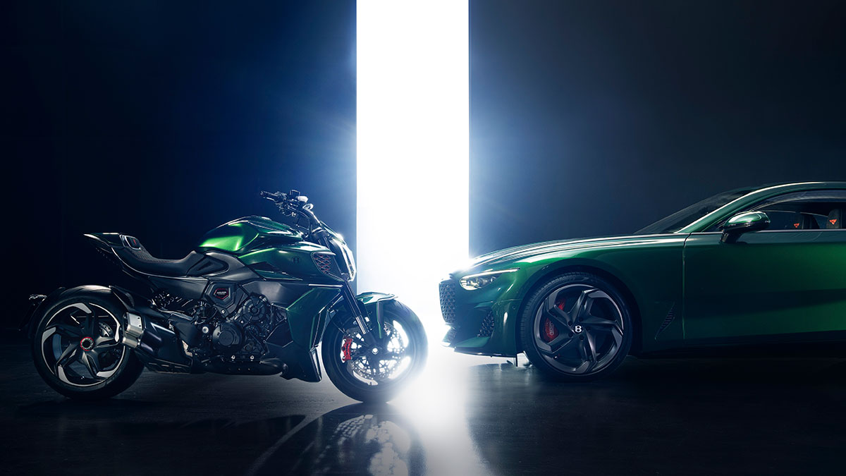 Ducati Diavel For Bentley: So Bentley Now Kind Of Have A Motorcycle