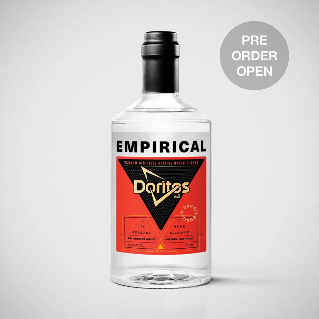 Empirical x Doritos Nacho Cheese Spirit: That’s Right, Doritos Alcohol ...
