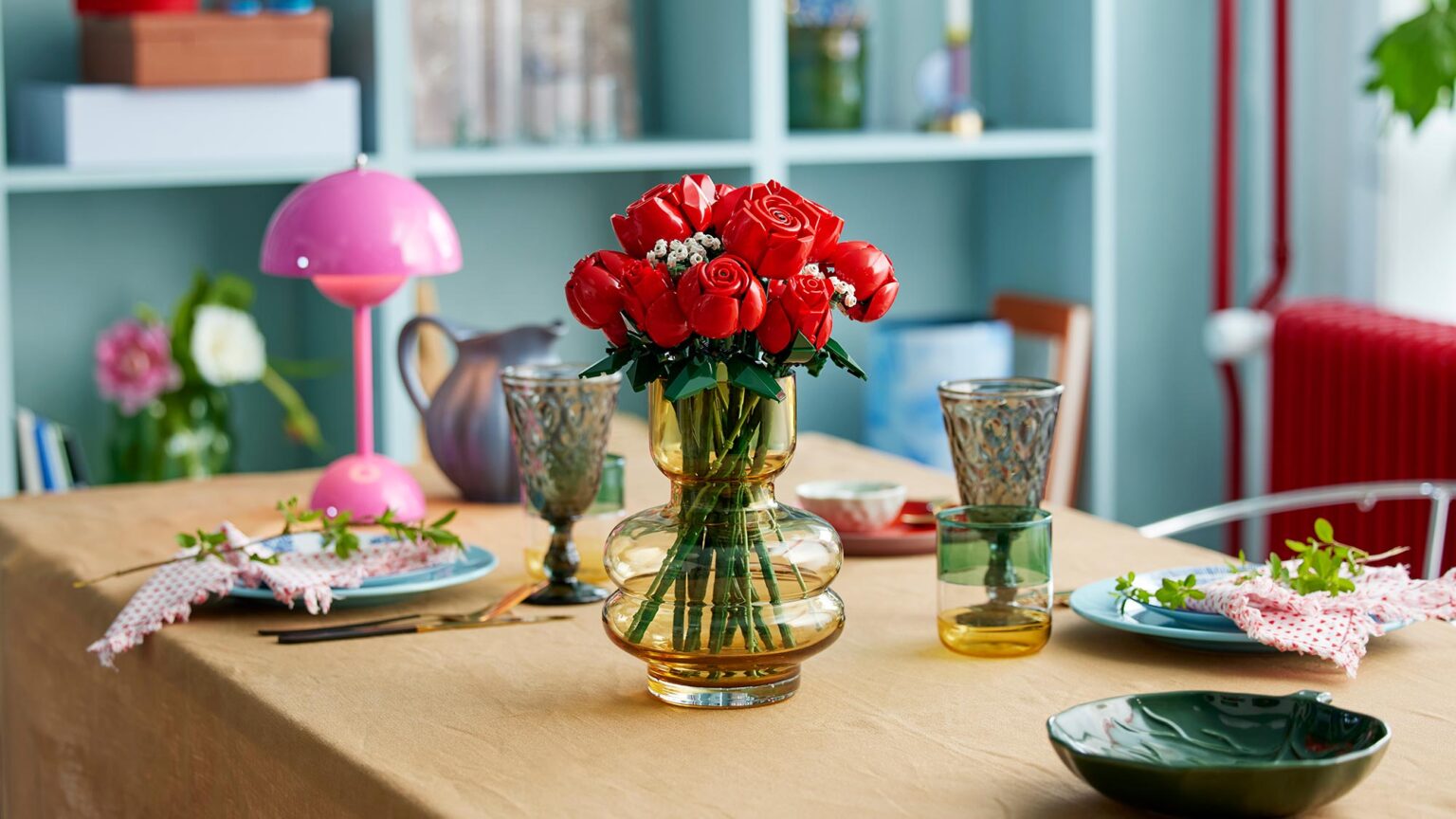 LEGO Icons Bouquet of Roses (10328) Building Set: The Timeless Classic ...