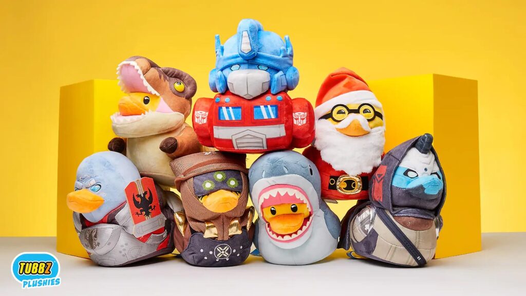 Numskull TUBBZ Cosplay Ducks Have Been Given The Plush Treatment