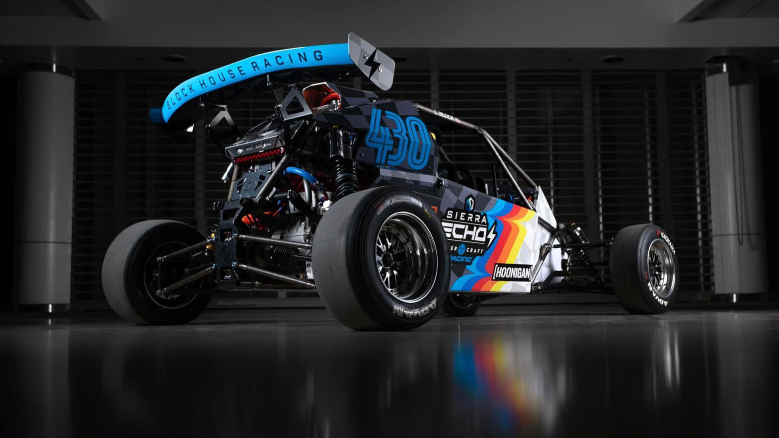 Sierra Echo: All-electric, Single Cockpit, Open-wheel Sport Vehicle