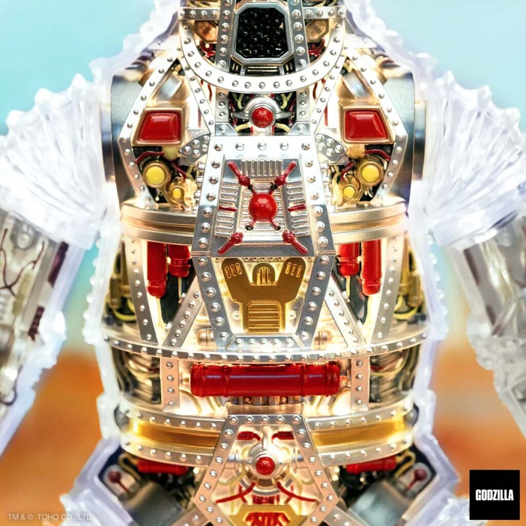 Super7 Toho Super Cyborg Mechagodzilla (Clear) Figure: It’s Transparent!