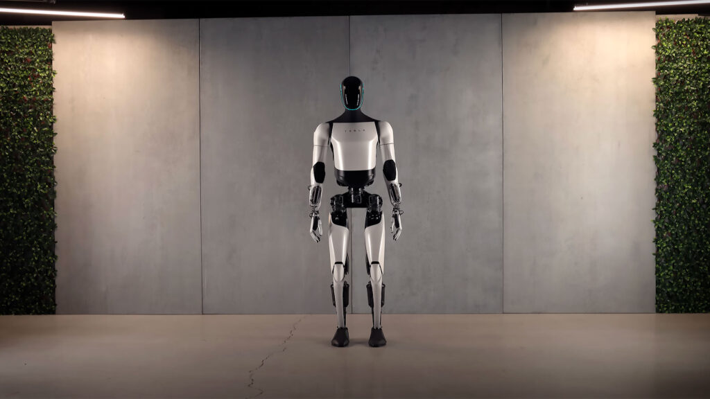 Tesla Optimus Gen 2 Humanoid Robot Moves Its Head And Hands Like Human ...