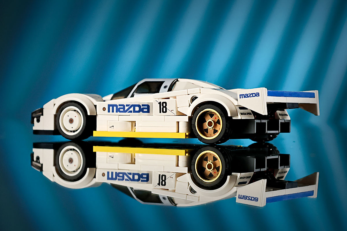 1991 24 Hours Of Le Mans Winner, Mazda 787B (#18) Immortalized As A ...