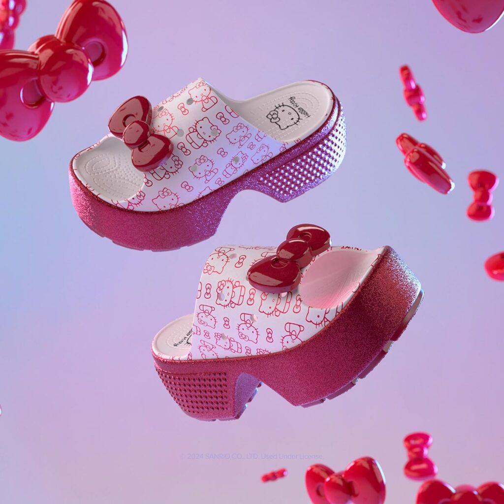 Crocs x Hello Kitty Collection: Celebrating 50 Years Of Iconic Style In ...