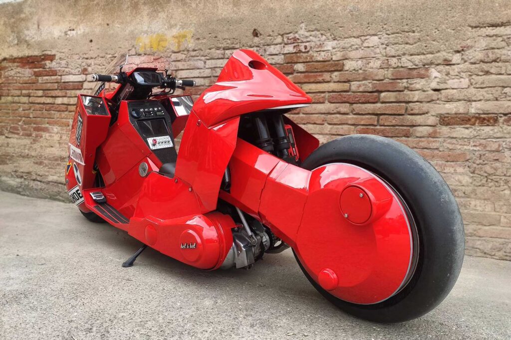 Custom Bike Creation: Kaneda’s Bike From Akira By Bel&Bel