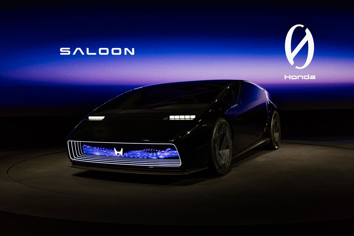 Honda 0 Series Saloon And Space-Hub Concept Cars Unveiled At CES 2024