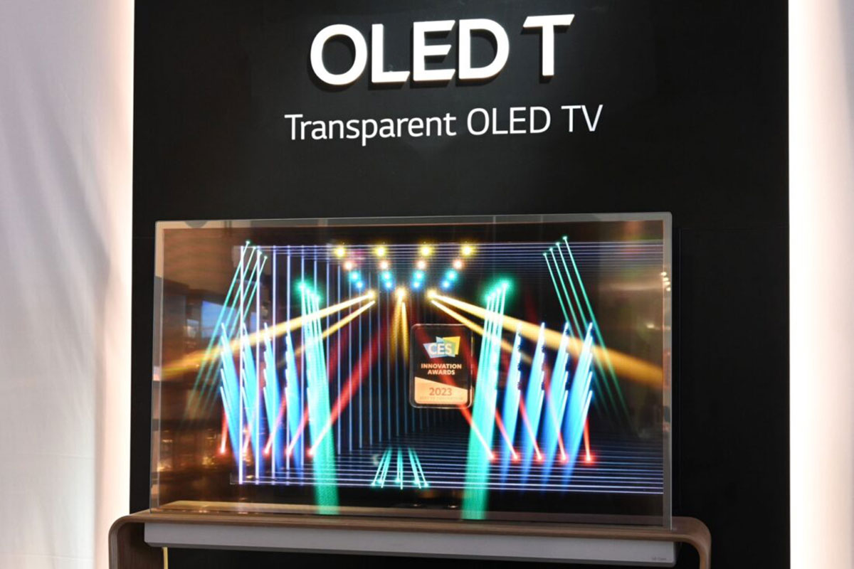 This Is LG SIGNATURE OLED T, It Is The World’s First Wireless Transparent OLED TV