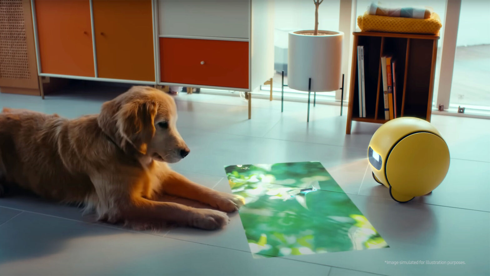 Samsung Unveils Upgraded AI Home Assistant Robot, Ballie