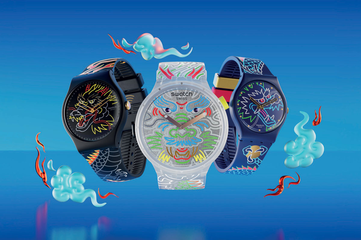 Meet The New Swatch Year Of The Dragon Timepiece Collection