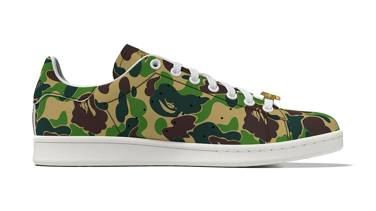 BAPE x adidas Stan Smith BAPE ABC Camo Sneakers: BAPE's 30th Anniversary Special Kicks